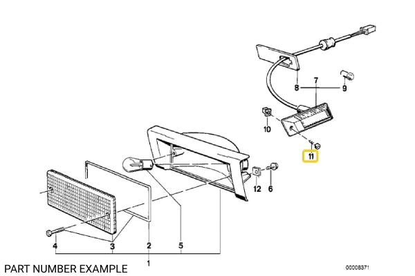 Screw ST3.9x16 – 07119906734 - E23 E24 E28 E30 E31 E32 E34 E36 X5 ...