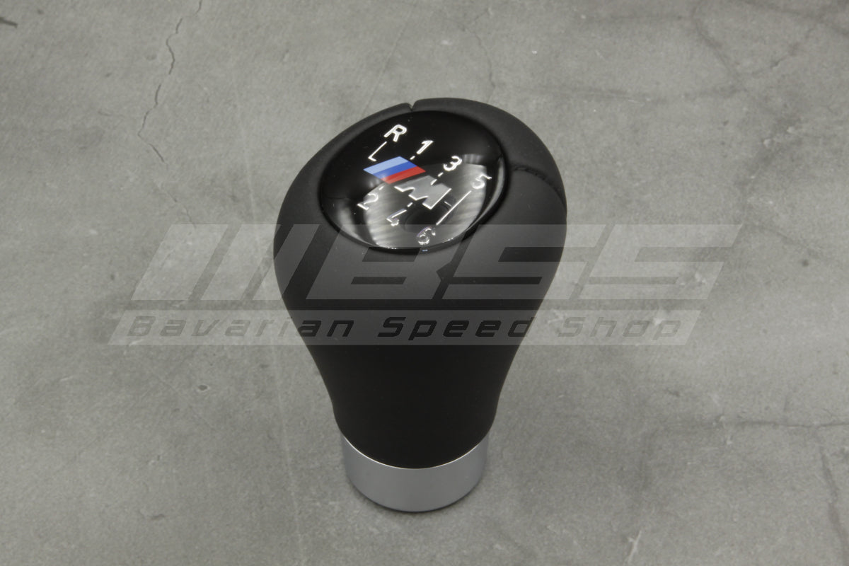 Genuine 6 Speed Leather M-Tech Shifter Knob - 25117896886 – Bavarian ...