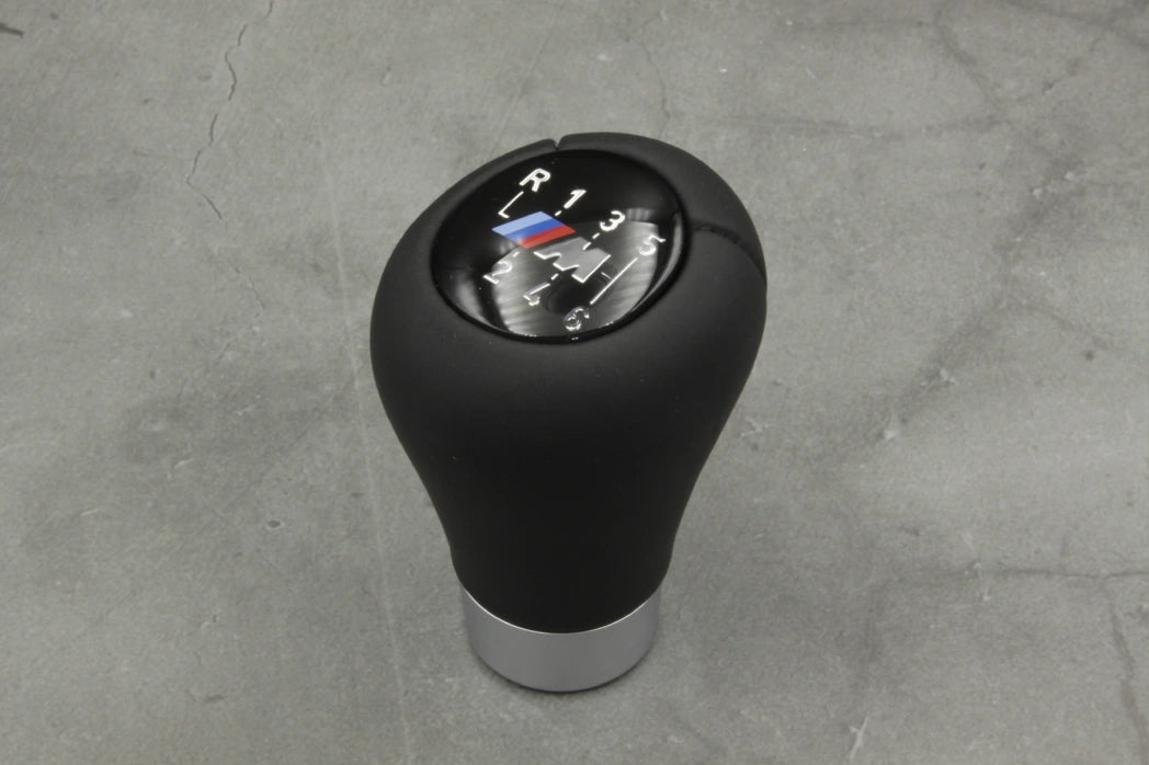 Genuine 6 Speed Leather M-Tech Shifter Knob - 25117896886 – Bavarian ...