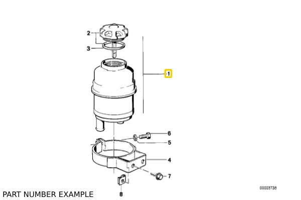 Power Steering Reservoir - 32416851217 – Bavarian Speed Shop
