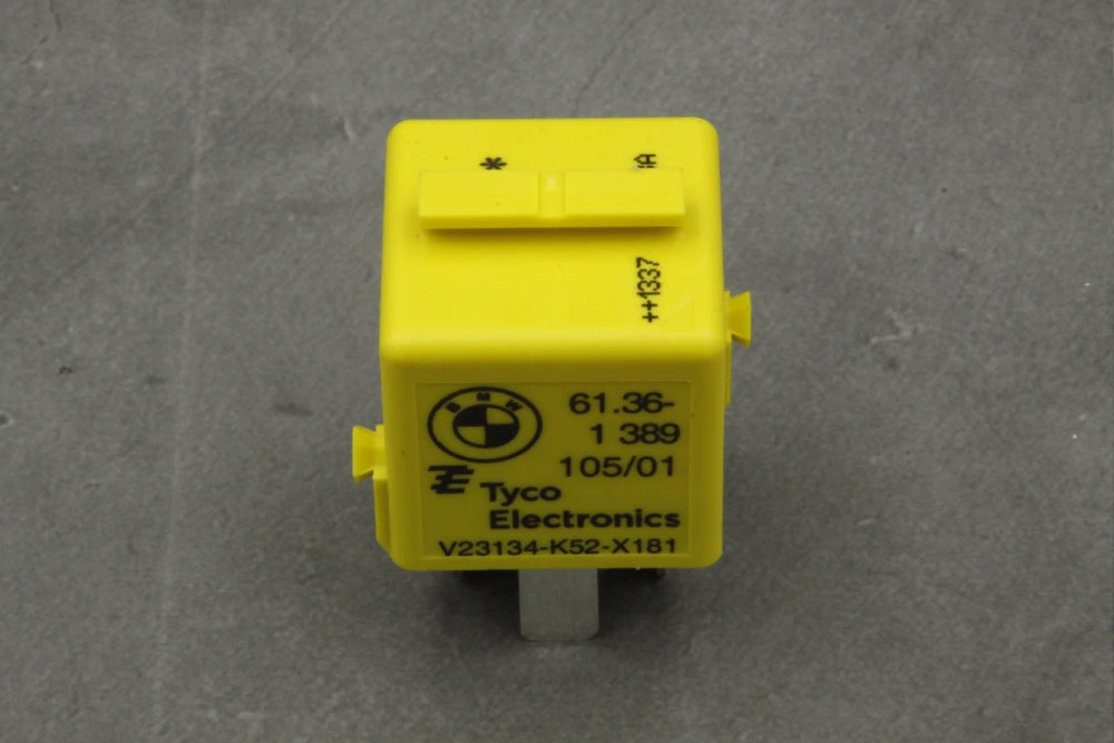 BMW Relay Yellow – 61361389105 - E31 E32 E34 E36 E46 Z3 X3 – Bavarian ...