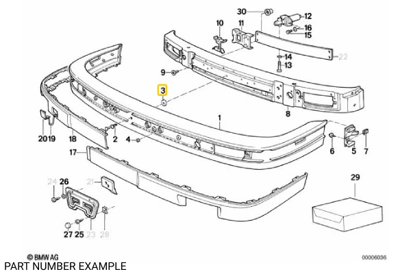 Genuine BMW Shim - 51111953643 - E30 E34 – Bavarian Speed Shop