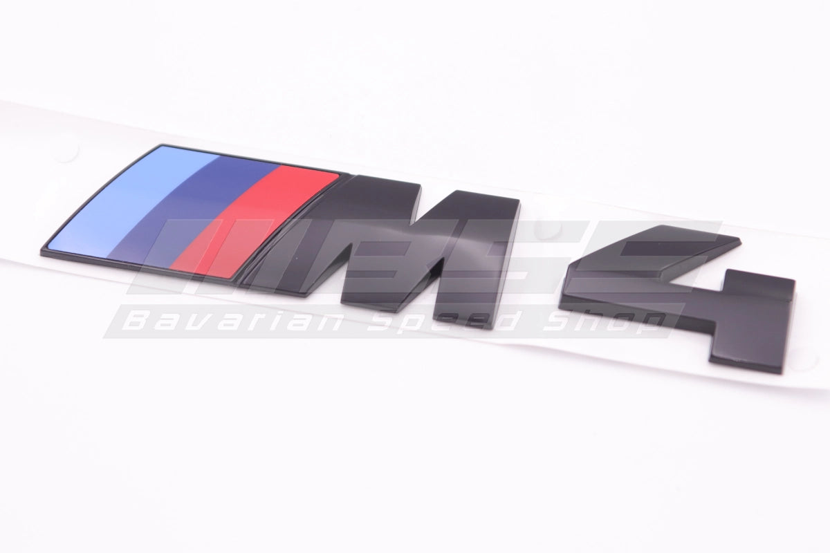 Genuine BMW M4 Black Boot Emblem – 51148068579 – Bavarian Speed Shop